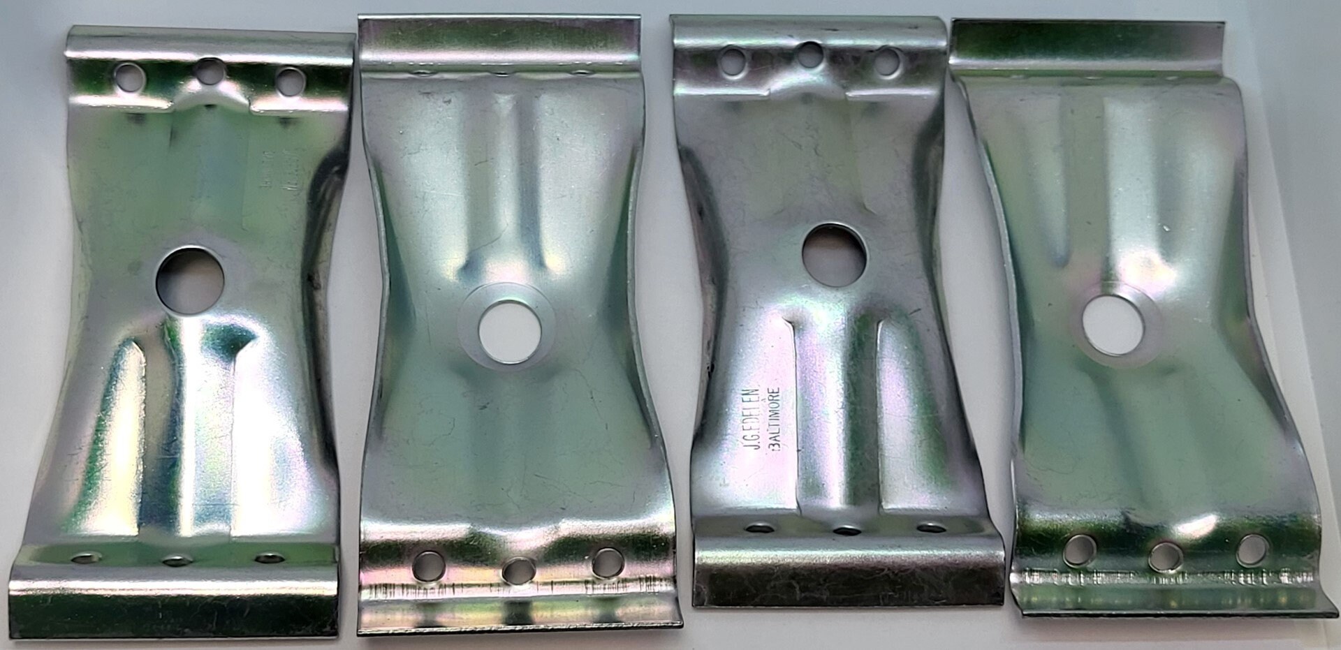 16 Gauge Steel Corner Table Leg Brackets SET Kit Brace Kerf Apron ...