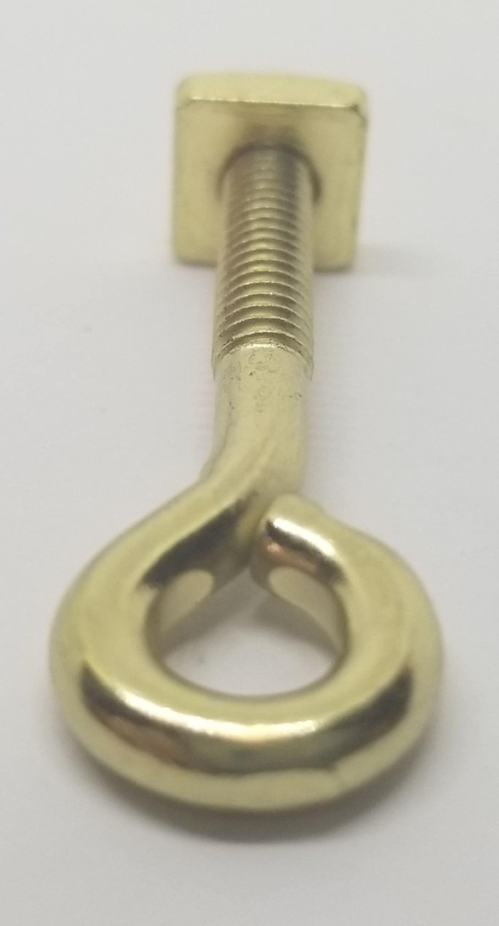 POLISHED BRASS Eyebolt Eyelet Post for Bail Pull Handle Drop Hook Hole ...