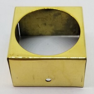 Brass Hoosier Leg Cap Skirt Ferrule Sabot Shoe Sellers Cabinet Wilson ...