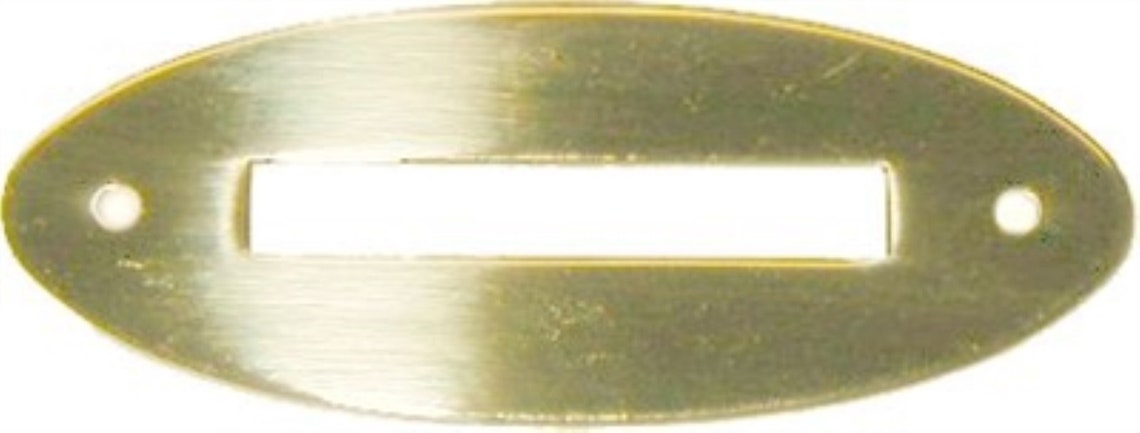 OVAL Stamped Brass Coin Slot Cover Bank Money Box Jewelry Hole - Etsy