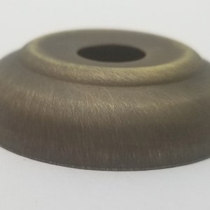 ANTIQUE BRASS Bed Finial Ball Washer Mount Bracket Spacer Rail Post ...