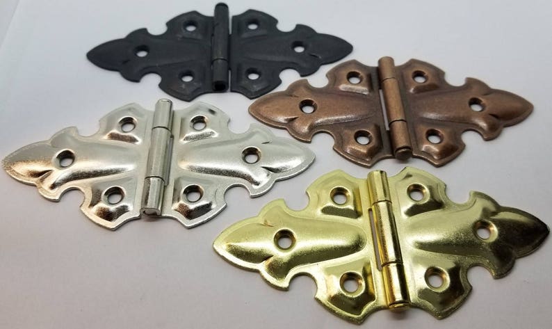 Brass Plated Steel Loose Pin Cabinet Hinge removable pin swap | Etsy