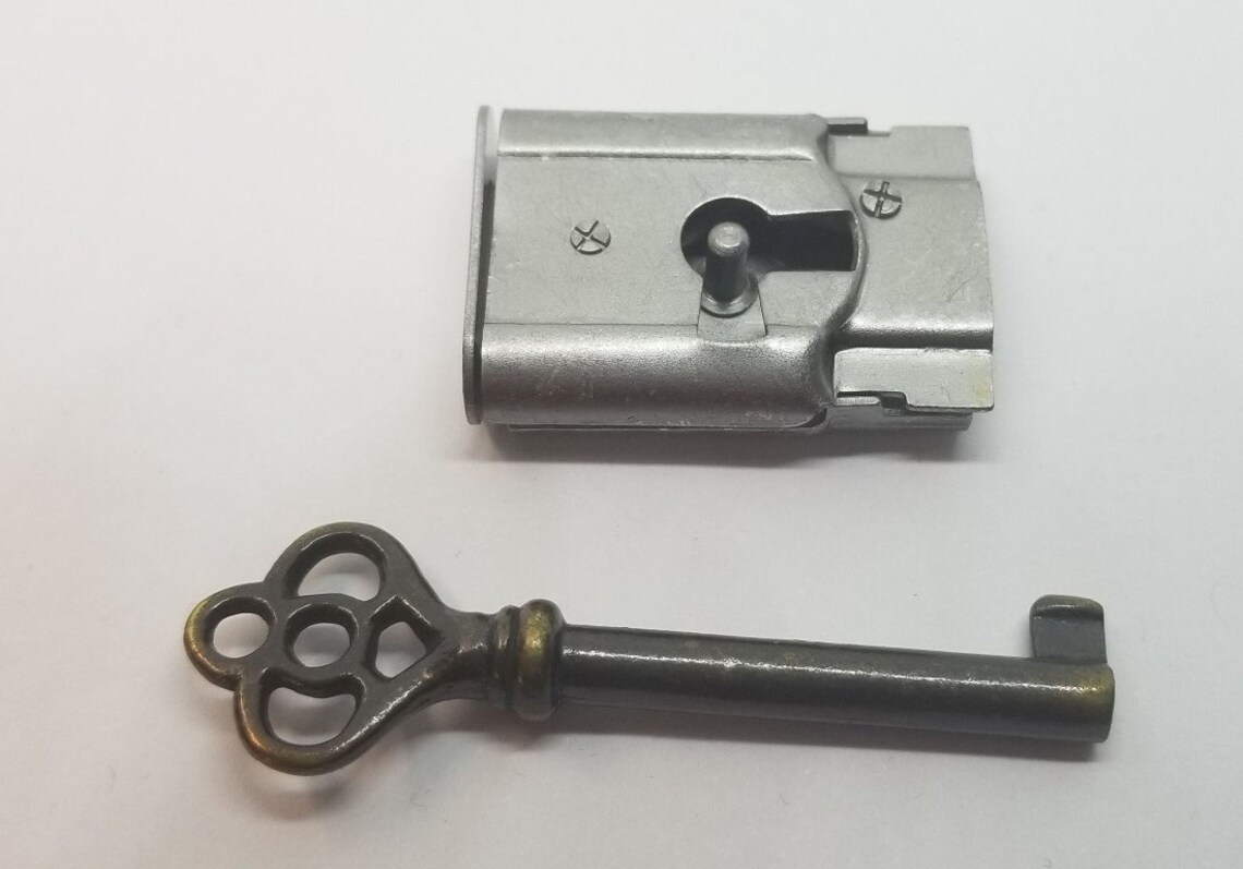 Full Mortise Lock Skeleton Key 1-1/2 X 1 right | Etsy