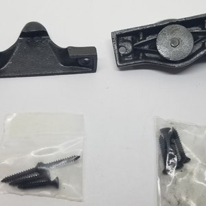 CAST IRON PLAIN Window Sash Lock Latch Catch Rustic Antique Old Vintage ...