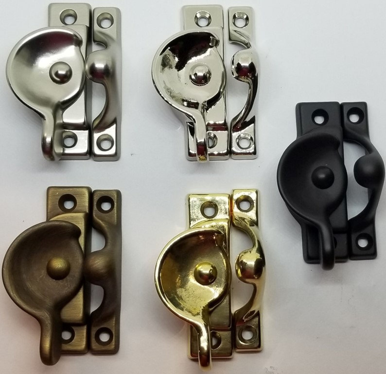 Decorative Solid Antique Brass Heavy Duty Spring Loaded Window | Etsy