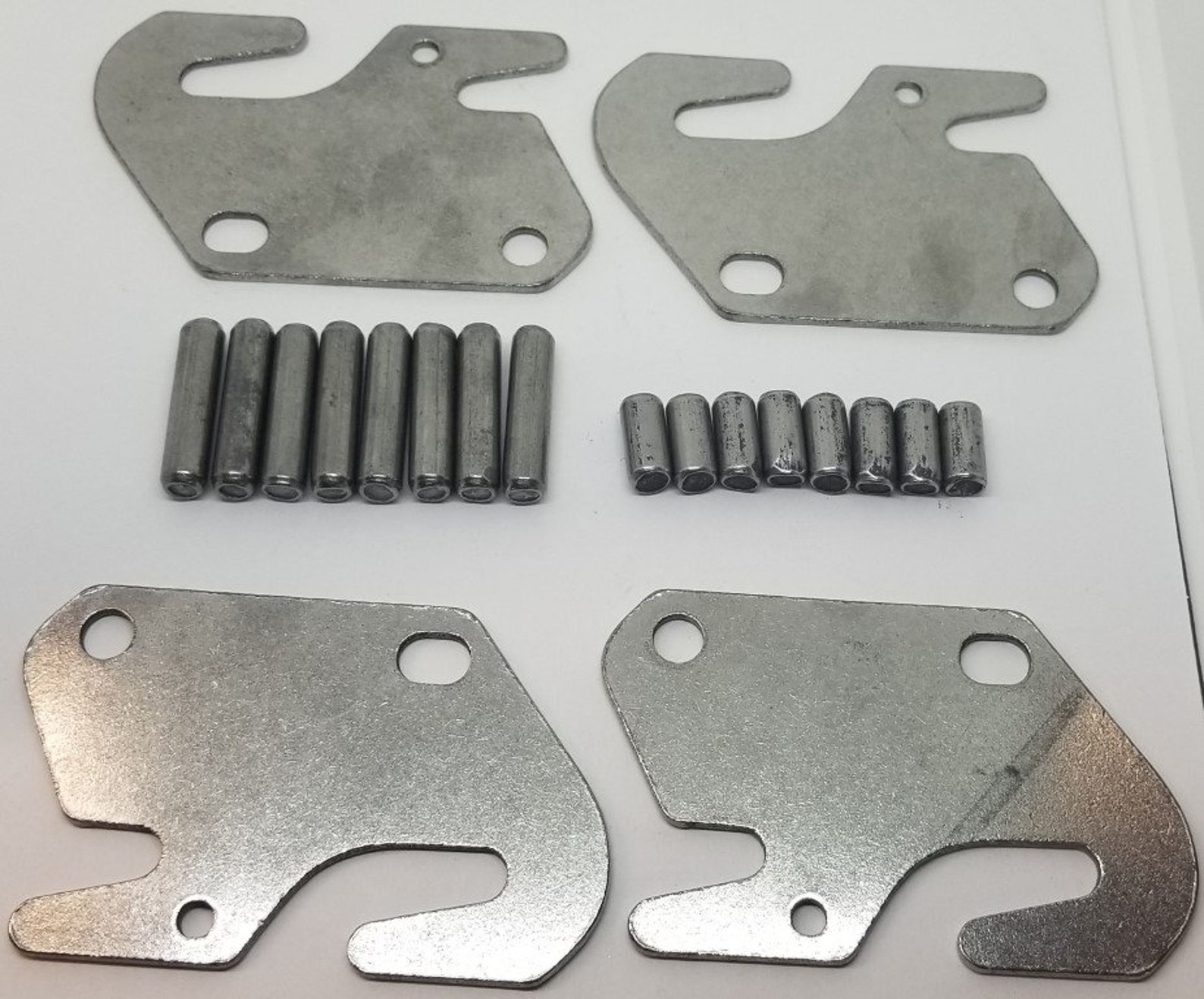 Steel Bedfast Kit 4 Steel Bed Rail Fasteners Pins Hook Frame Stamping ...