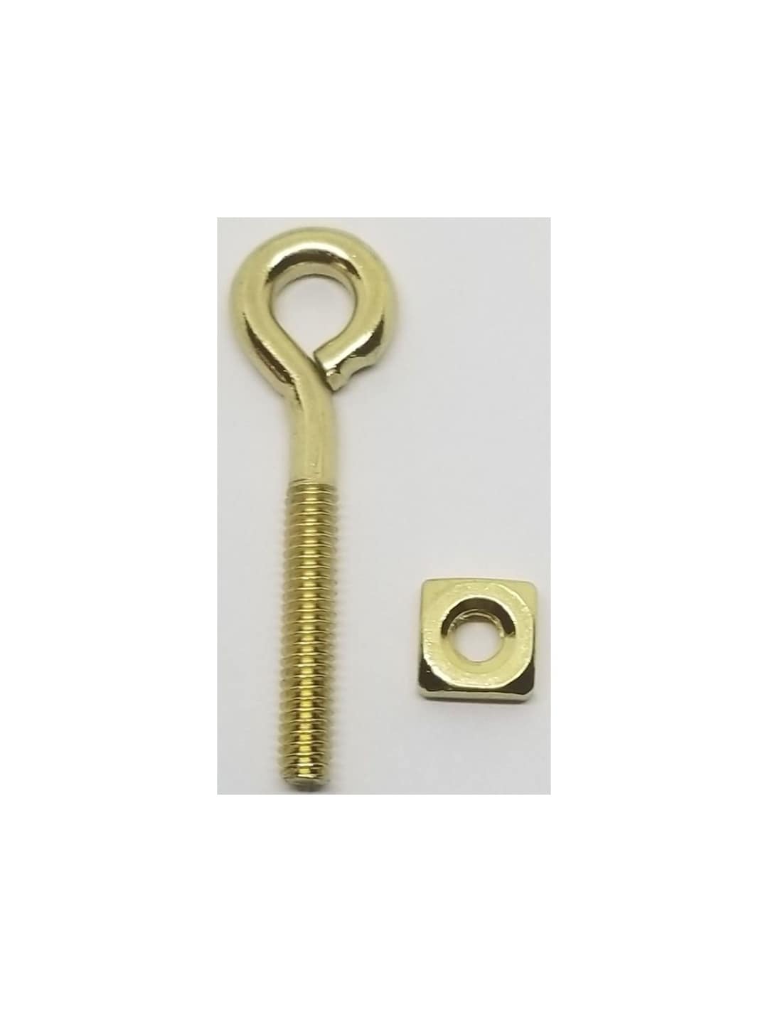POLISHED BRASS Eyebolt Eyelet Post for Bail Pull Handle Drop Hook Hole ...