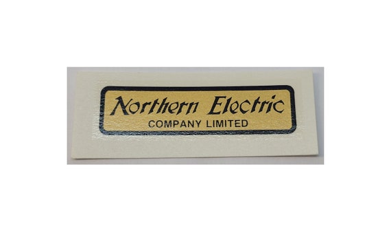 Northern Electric Company Limited Water Decal Phone Kellogg | Etsy