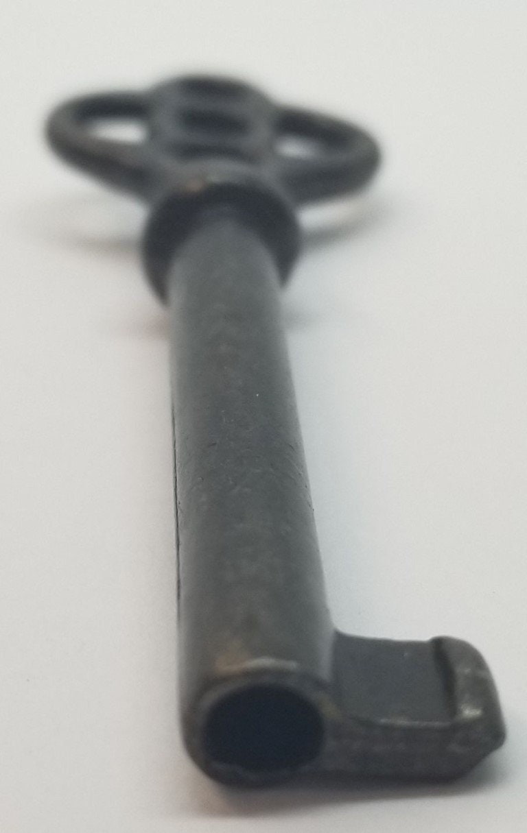 Antique Brass Key Skeleton Lock Vintage Old Fancy Chrome - Etsy