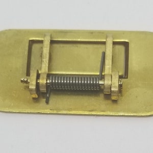 Full Mortise Roll Top Desk Lock SET Rounded Plates Brass Lock Catch 2 ...