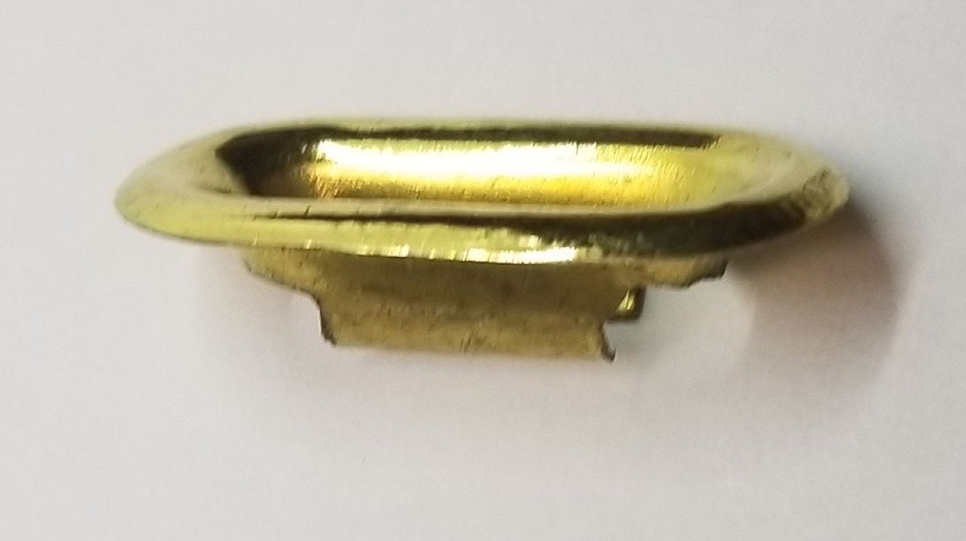 Stamped Brass Oval Keyhole Insert Key Hole Antique Vintage | Etsy