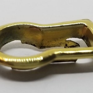 Stamped Brass Keyhole Insert Cover Key Plate Desk Cabinet Door Antique ...