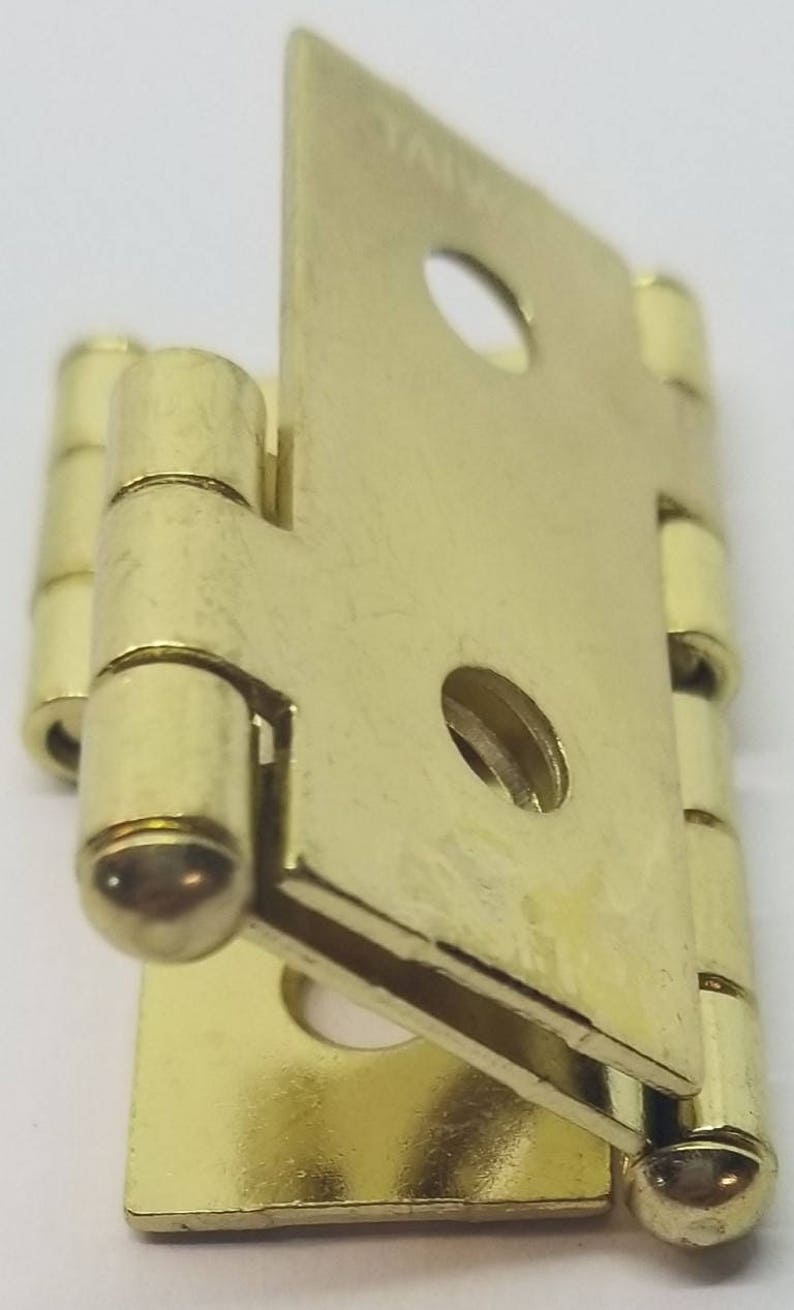 Small Brass Plated Steel Double Acting Folding Screen Hinge Etsy