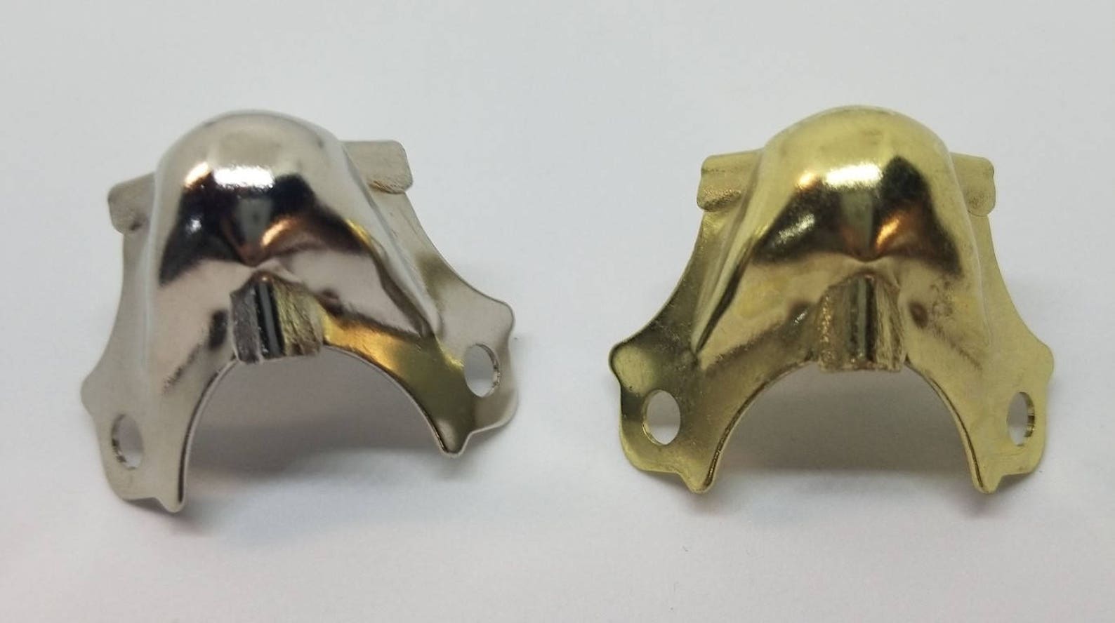 Brass Plated Trunk Corner Steamer Chest Cap Cover Box Antique - Etsy