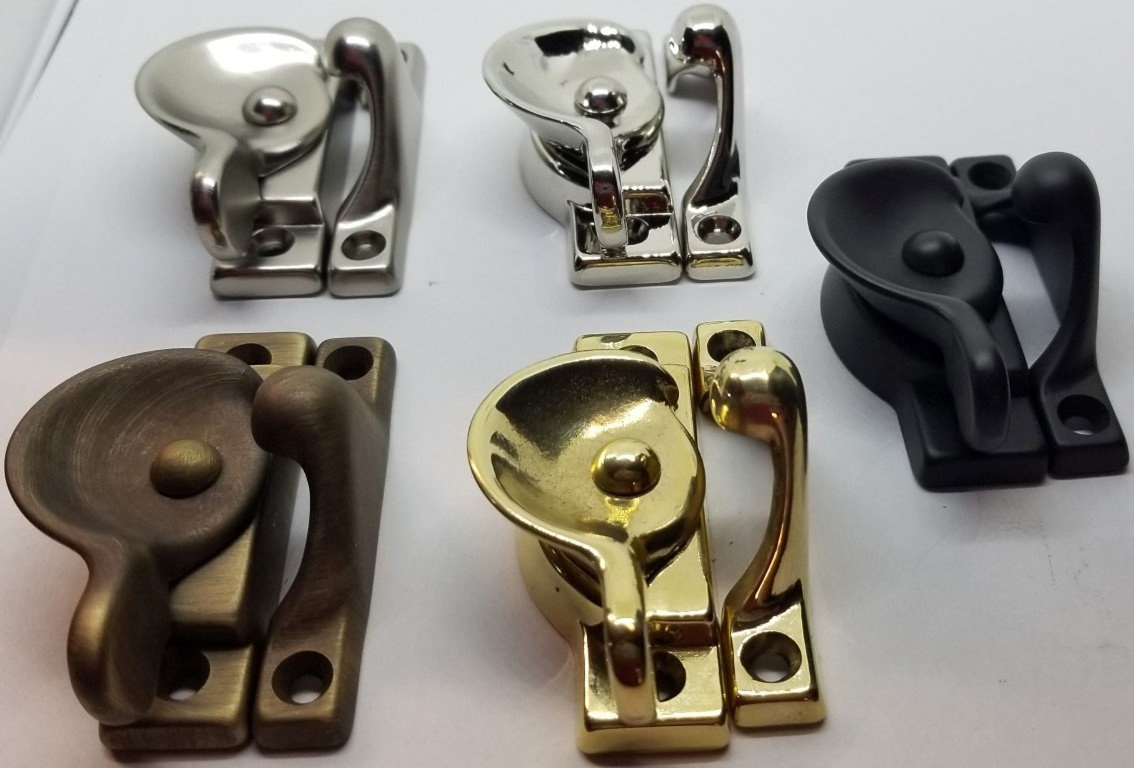 Decorative Solid Antique Brass Heavy Duty Spring Loaded Window | Etsy