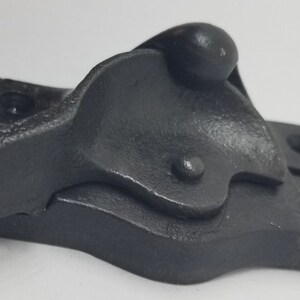 CAST IRON PLAIN Window Sash Lock Latch Catch Rustic Antique Old Vintage ...