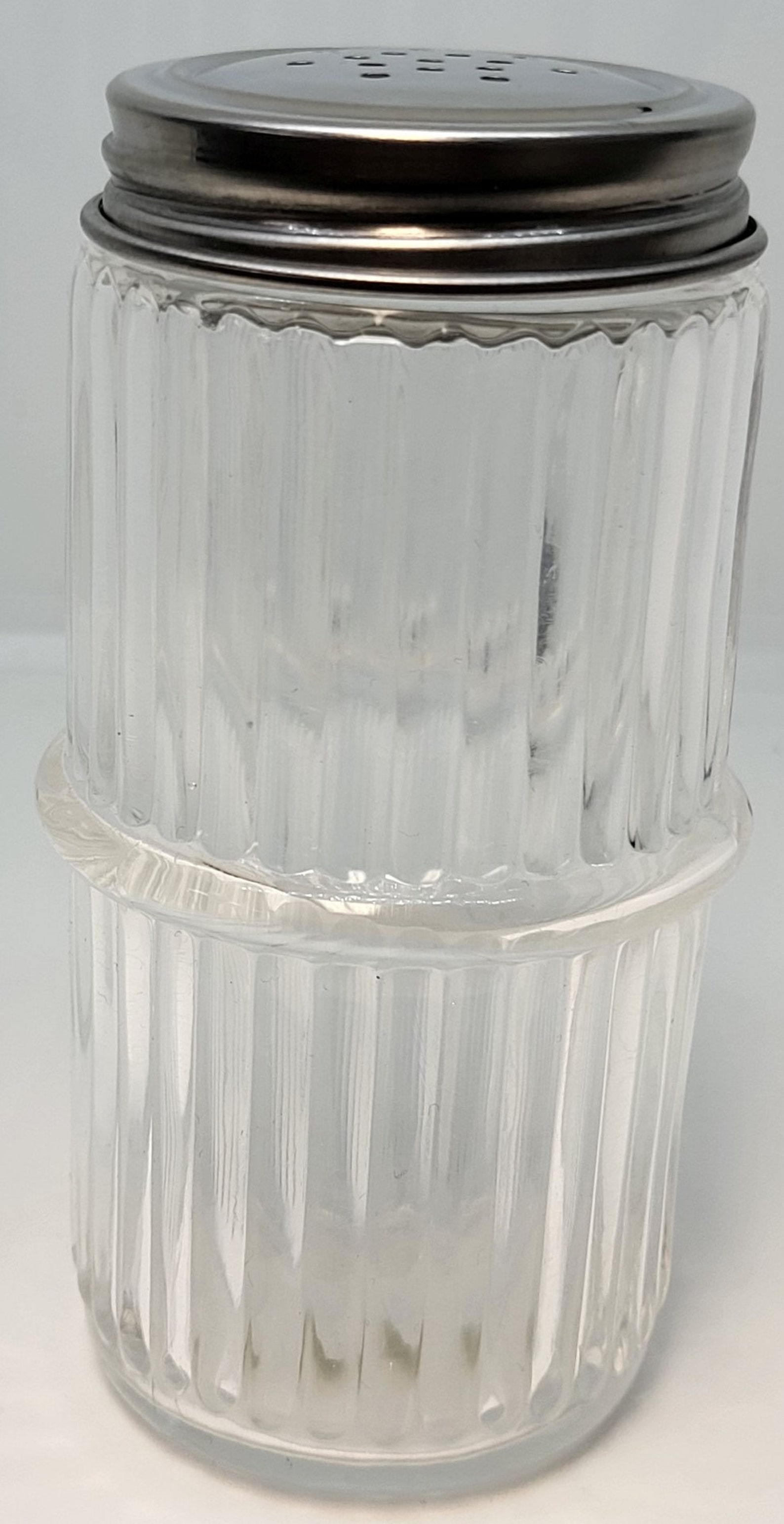 Clear Green or Blue Mission Style Glass Spice Jar With Lid - Etsy