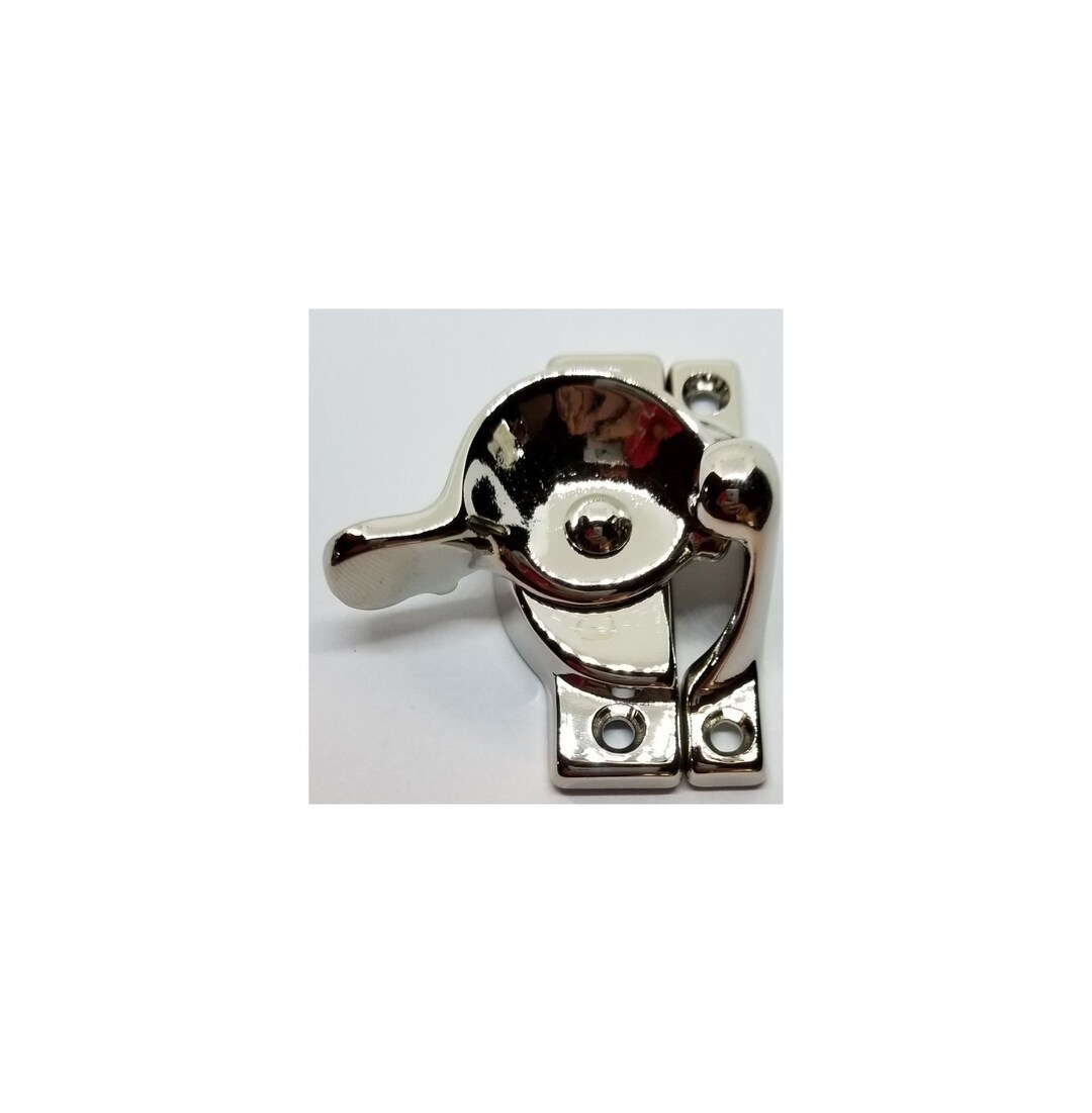 Decorative Solid Polished Nickel Heavy Duty Spring Loaded Window Sash ...