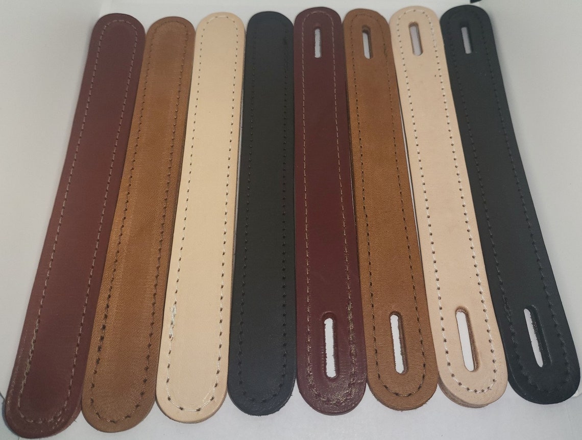 8-3/4 Premium Leather Trunk Handle Slots Chest Steamer - Etsy