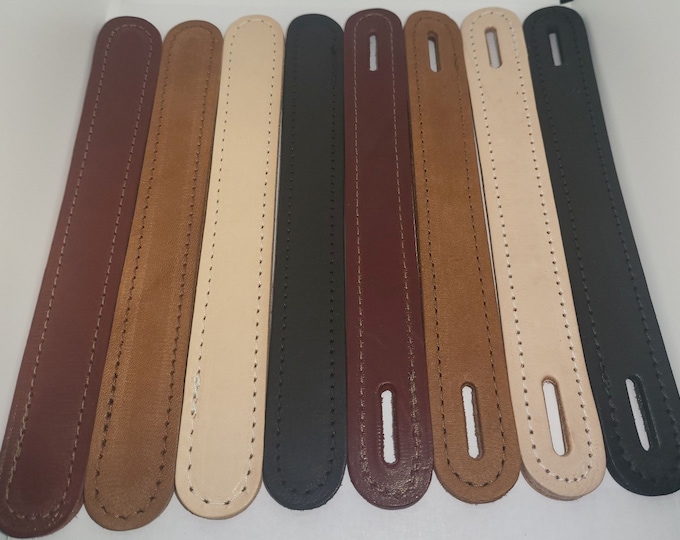 TH03 Leather Trunk Handles With 3 Layers of Leather Stitched Together ...
