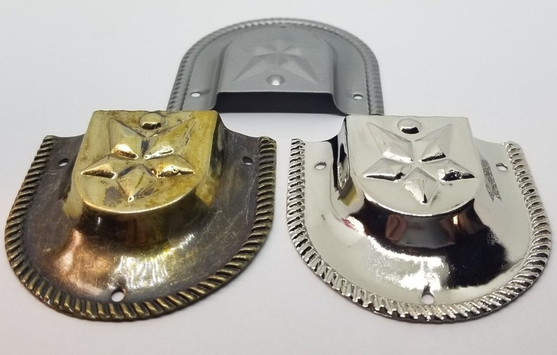 Antique Brass STAR Trunk Handle End Cap Loop Chest Steamer - Etsy