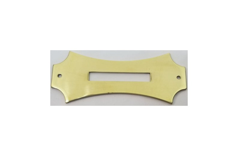 Scalloped Stamped Brass Coin Slot Cover Bank Money Box Jewelry Hole ...