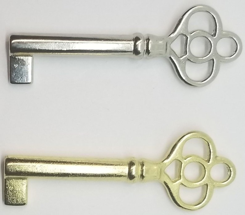 Half Mortise Chest Lid Lock Skeleton Key Trunk Cabinet Desk - Etsy