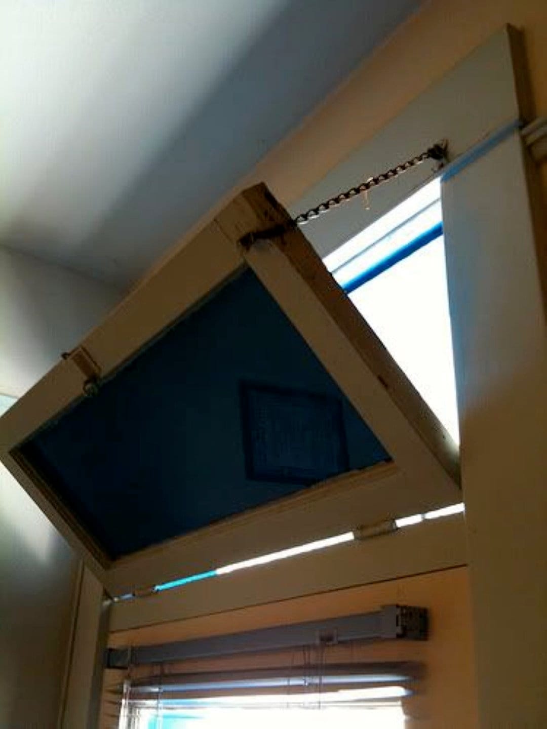 15" ADJUSTABLE Steel Chain Support Transom Window Solid Brass Bracket ...