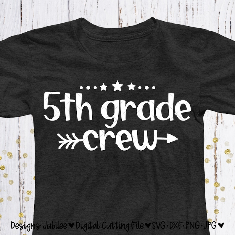 5th Grade Crew Svg Fifth Grade Crew Svg 5th Grade Crew Shirt | Etsy