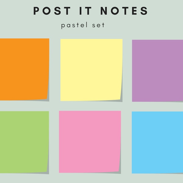 Post It Note Calendar - Etsy