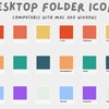 Green Folder Icons for Mac and Windows Desktop Icons, MacBook Icons ...