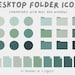 Green Folder Icons for Mac and Windows Desktop Icons, MacBook Icons ...