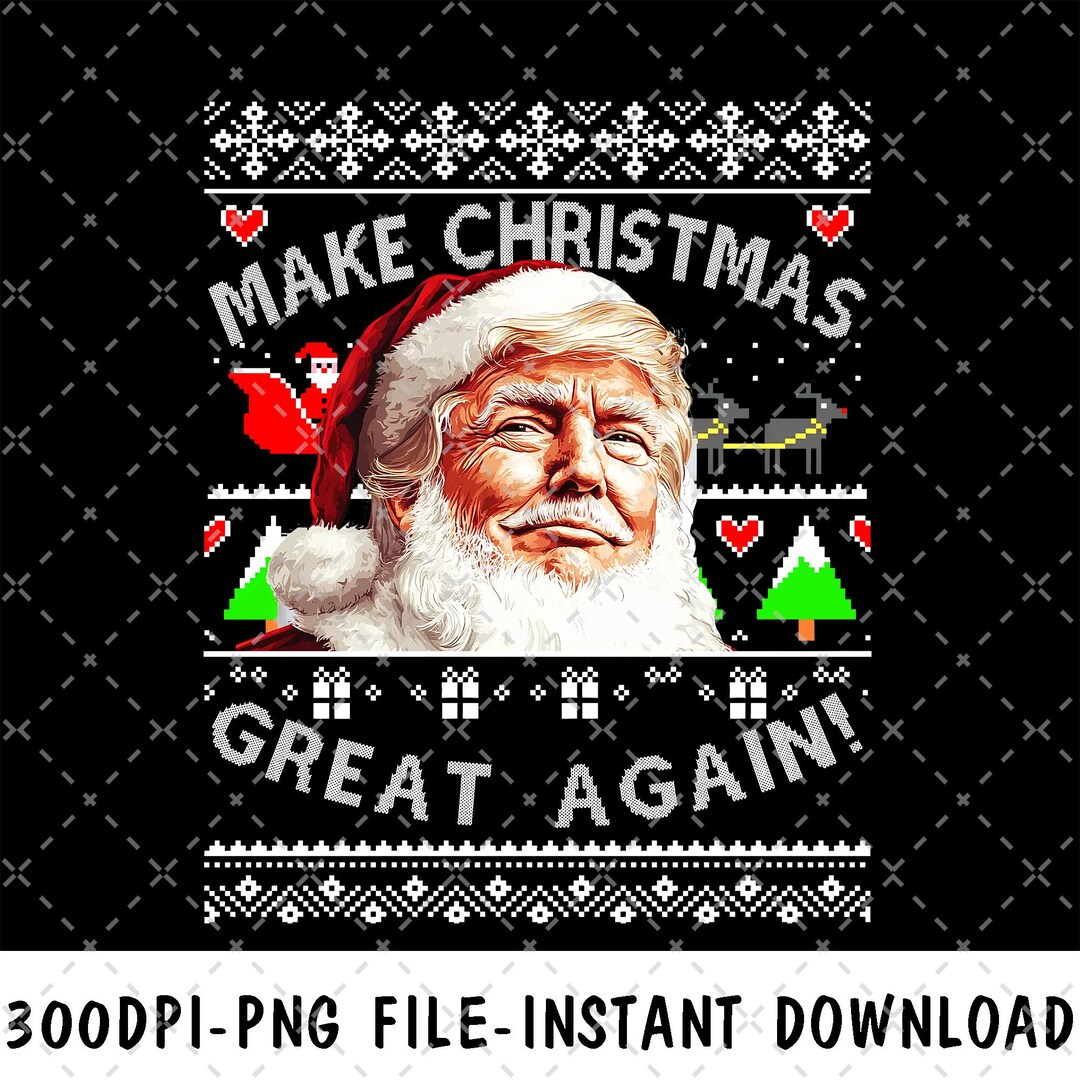 I'll Be Home for Christmas Trump Png, Trump Lover Christmas Png ...
