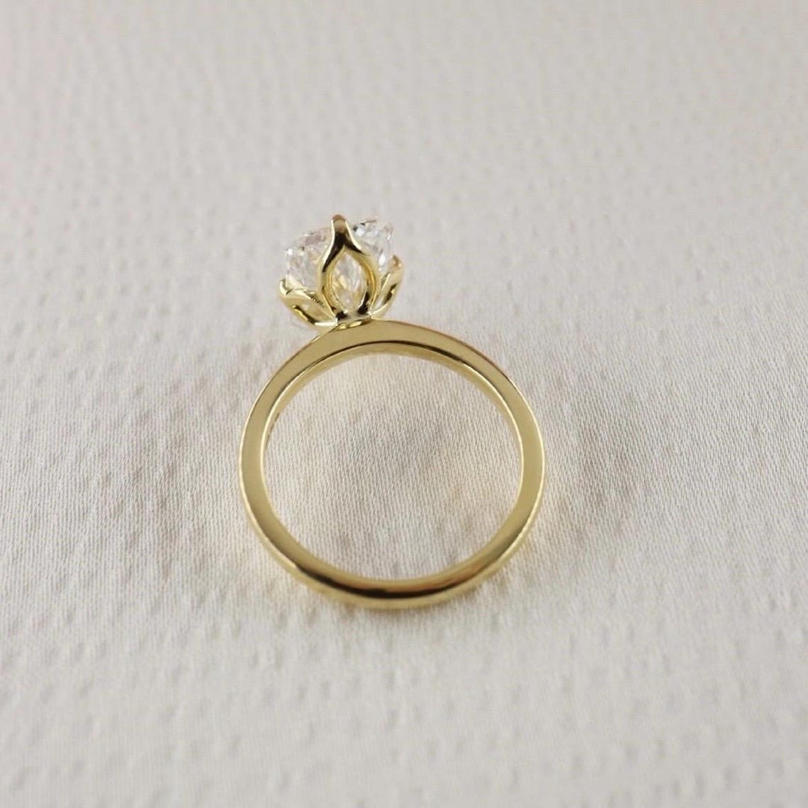 4.25 CT E/VS1 Elongated Radiant Cut Lab Grown Diamond Solitaire, Lower ...