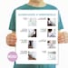 Bedroom Step-by-step Visual Aid - Cleaning Chore Guides- Cheat Sheet ...