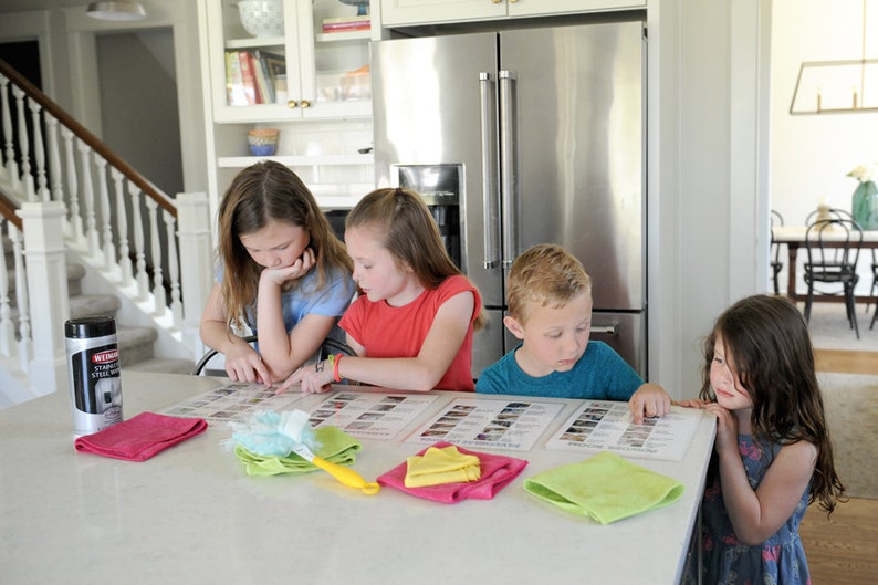 Load the Dishwasher Visual Aid Step by Step Daily Chore Guide- Chore ...