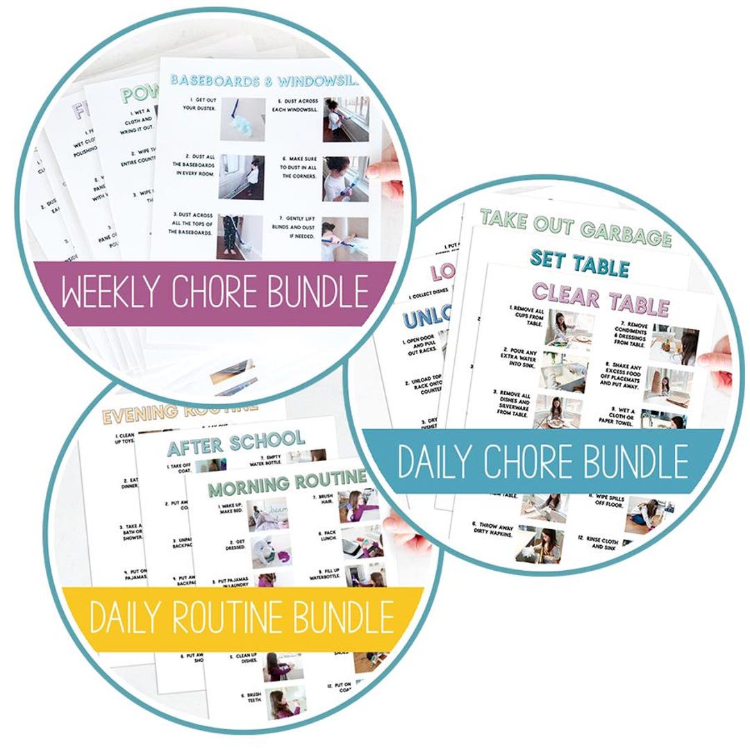 Weekly, Daily, and Routine Bundles - Etsy