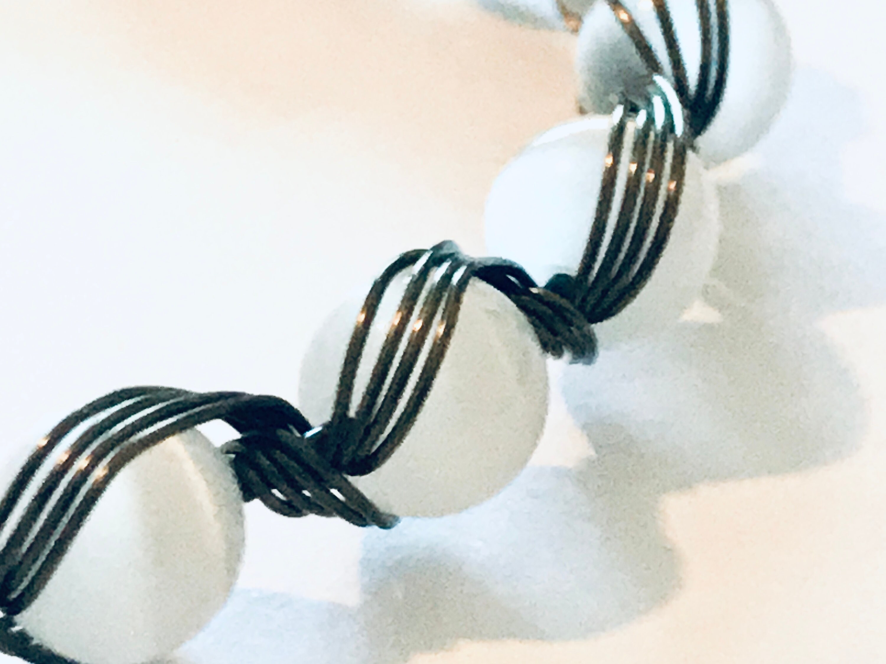 Hand Made Wire Woven Bangle / Bracelet With Aura Protecting - Etsy