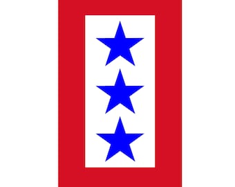 Blue Star Banner | Etsy