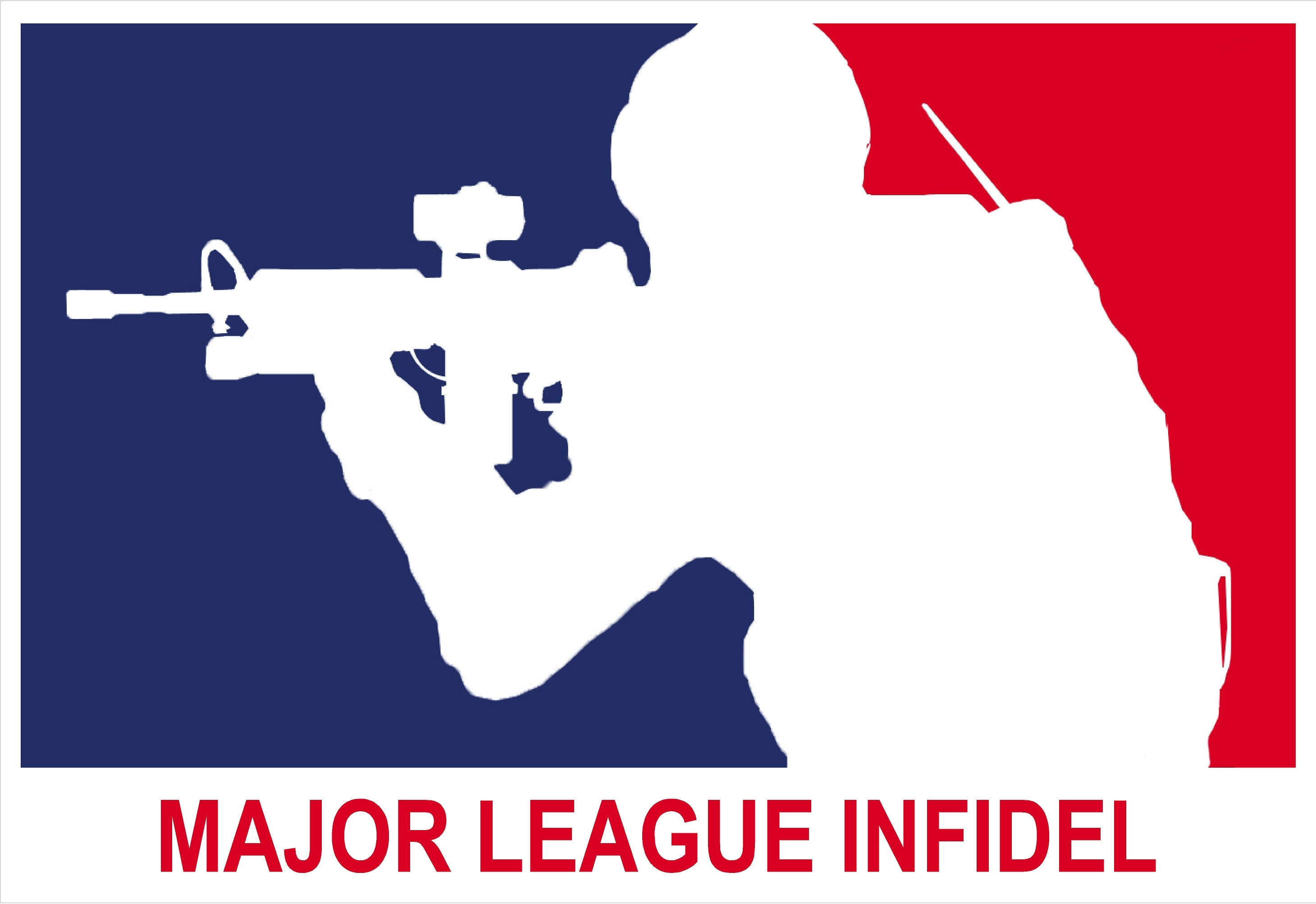 Major League Infidel Sticker Self Adhesive Vinyl MLI - Etsy