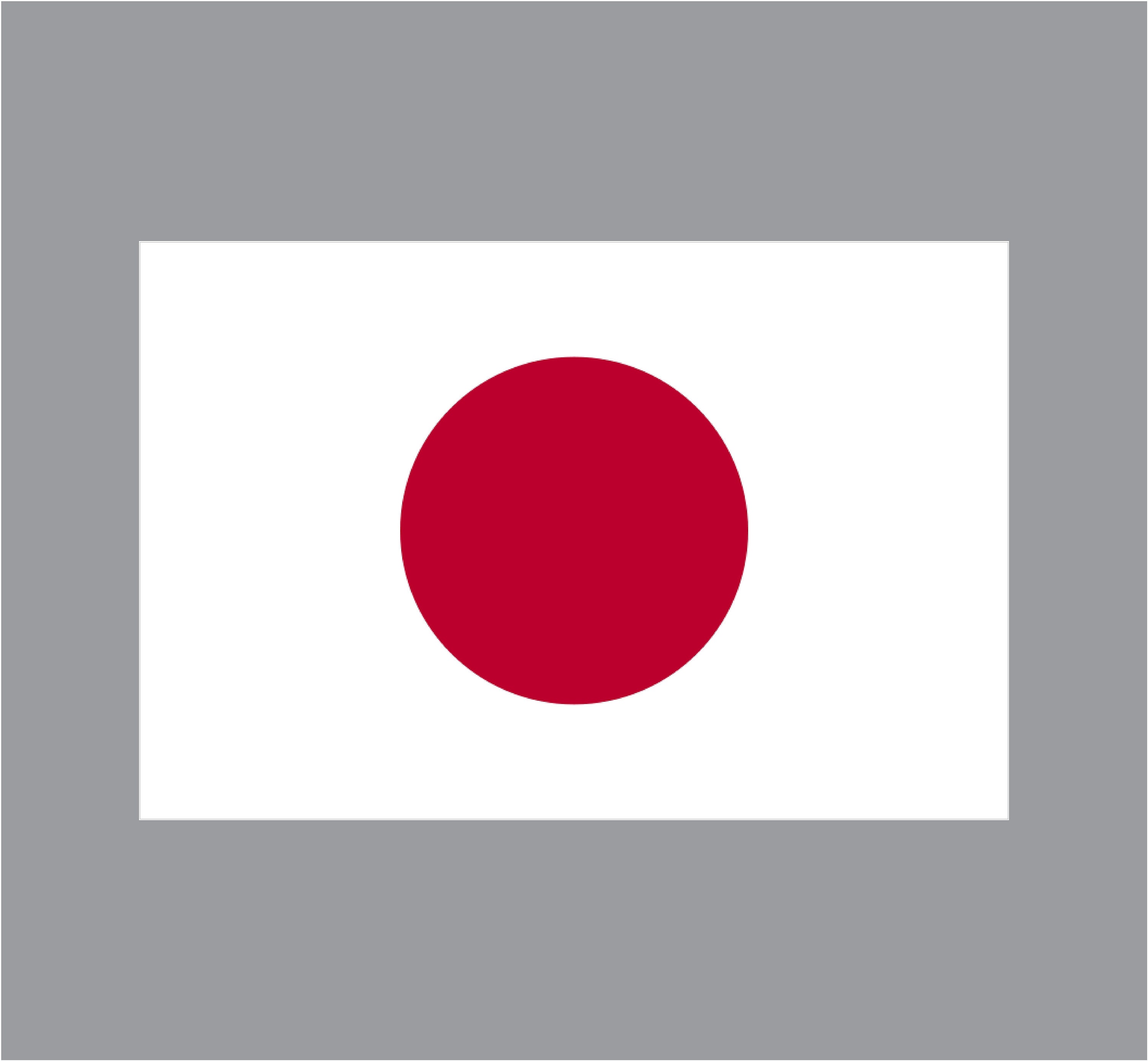 Japanese Flag Sticker Self Adhesive Vinyl Japanese Rising Sun Nippon ...