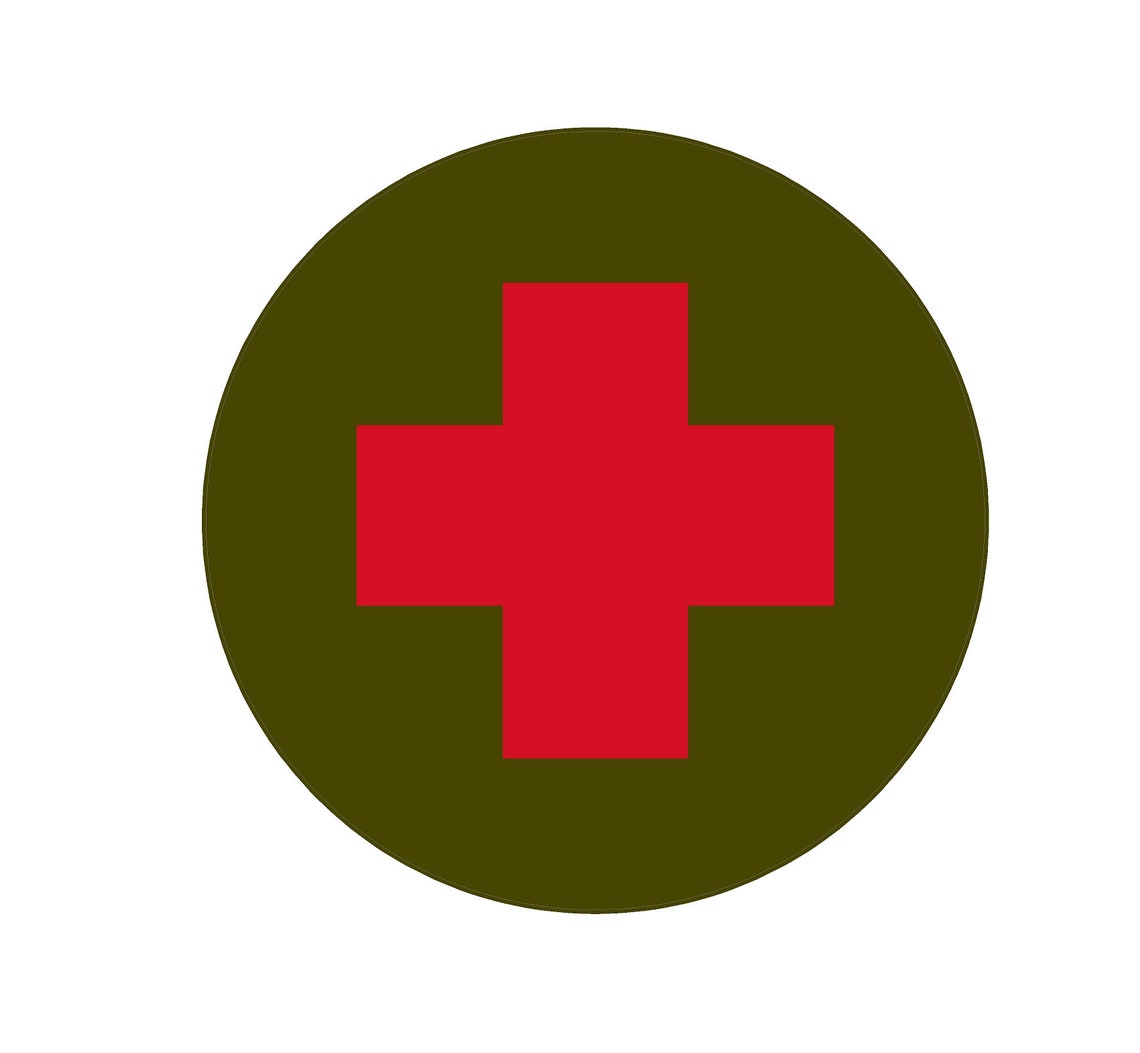Round Combat Medic Cross Sticker Auto Adhésif Vinyle - Etsy France