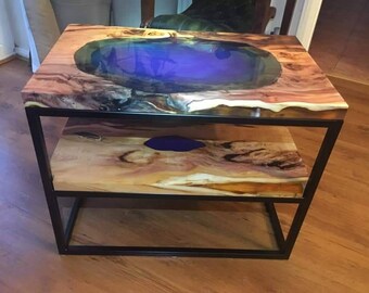 Resin coffee table | Etsy
