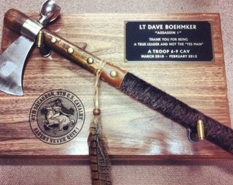 Tomahawk Award Plaque - Etsy