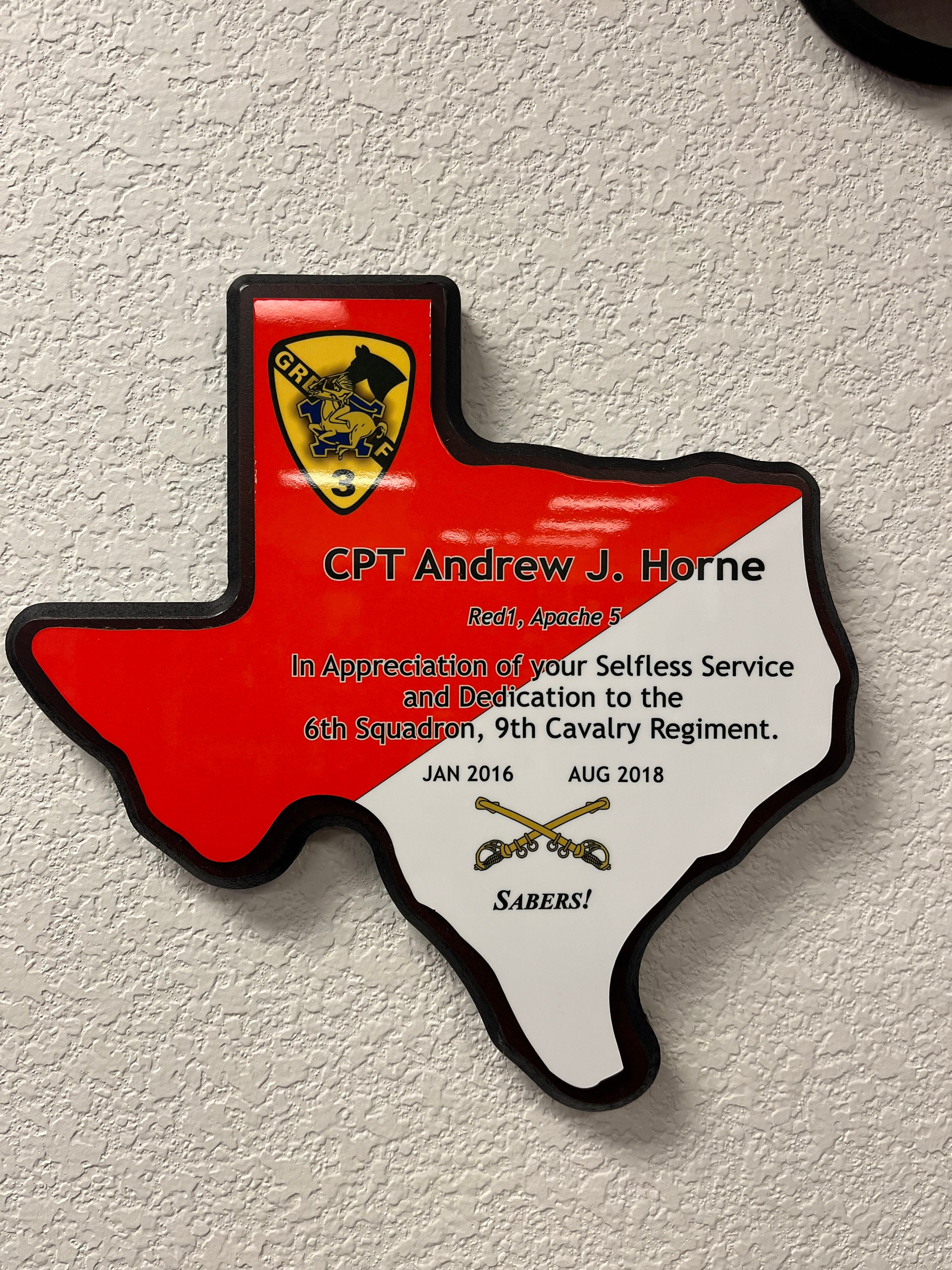 Texas Plaque - Etsy