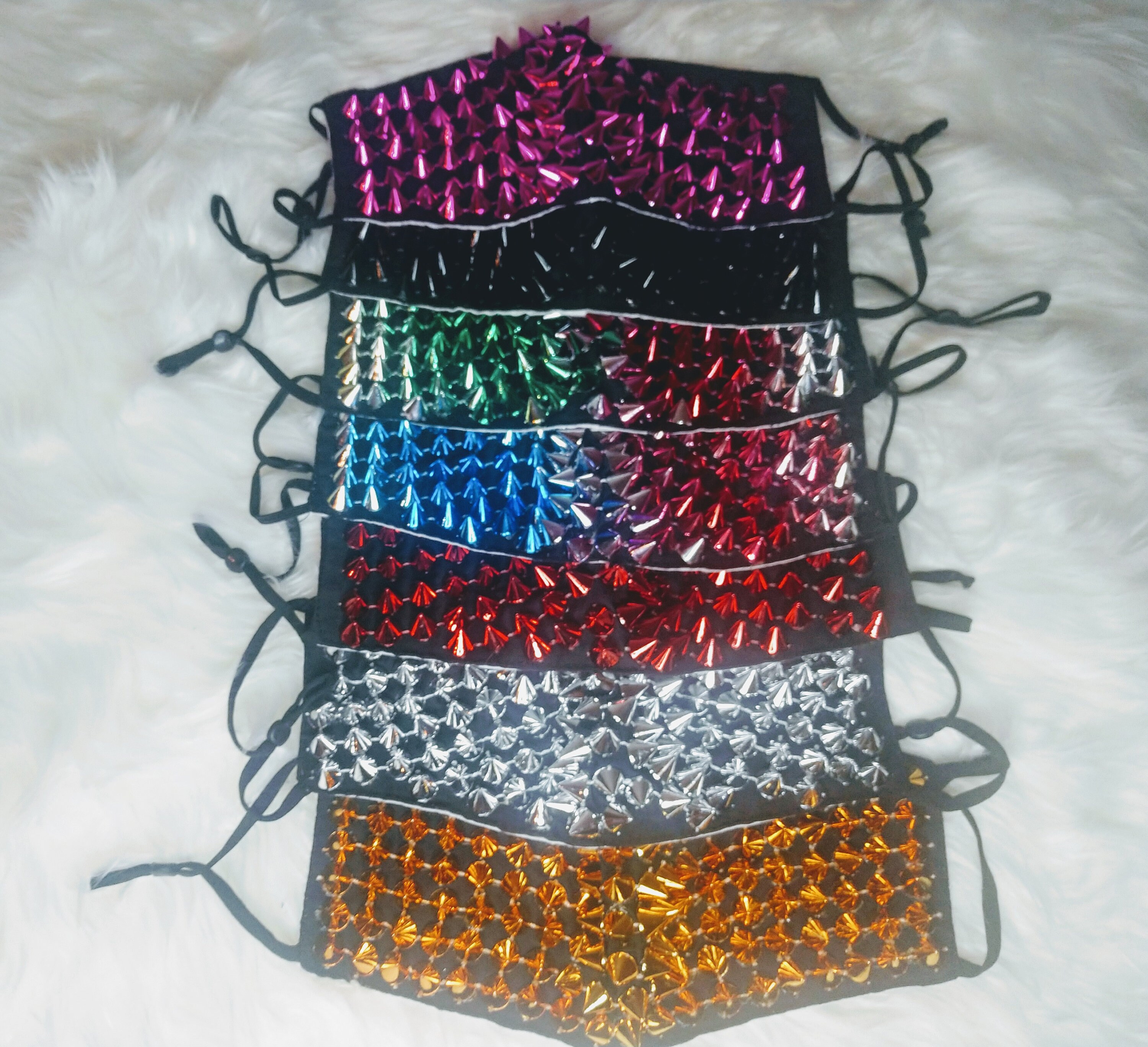 Spike Face Mask | Etsy