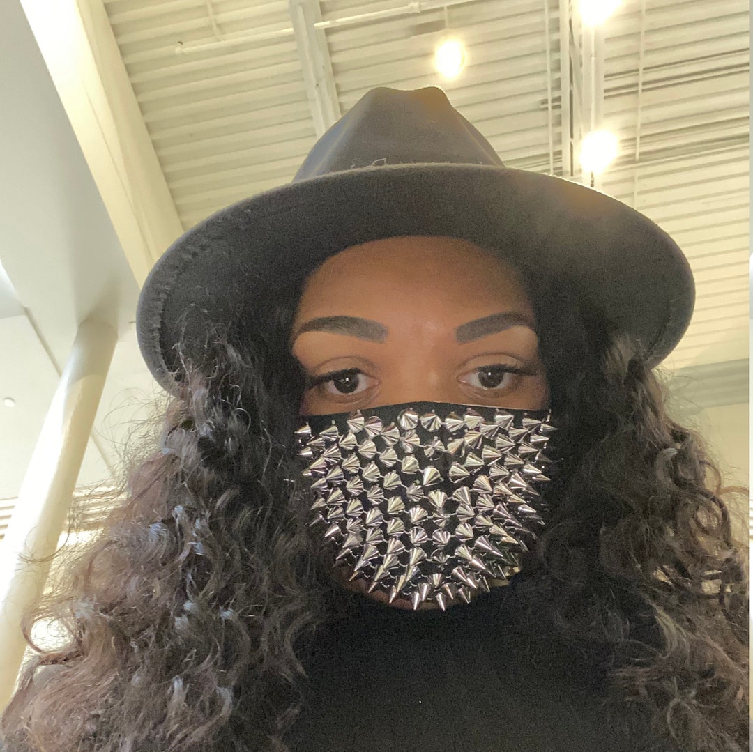 Spike Face Mask - Etsy