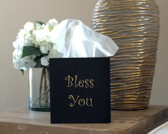 Bless You Tissue Box | Etsy