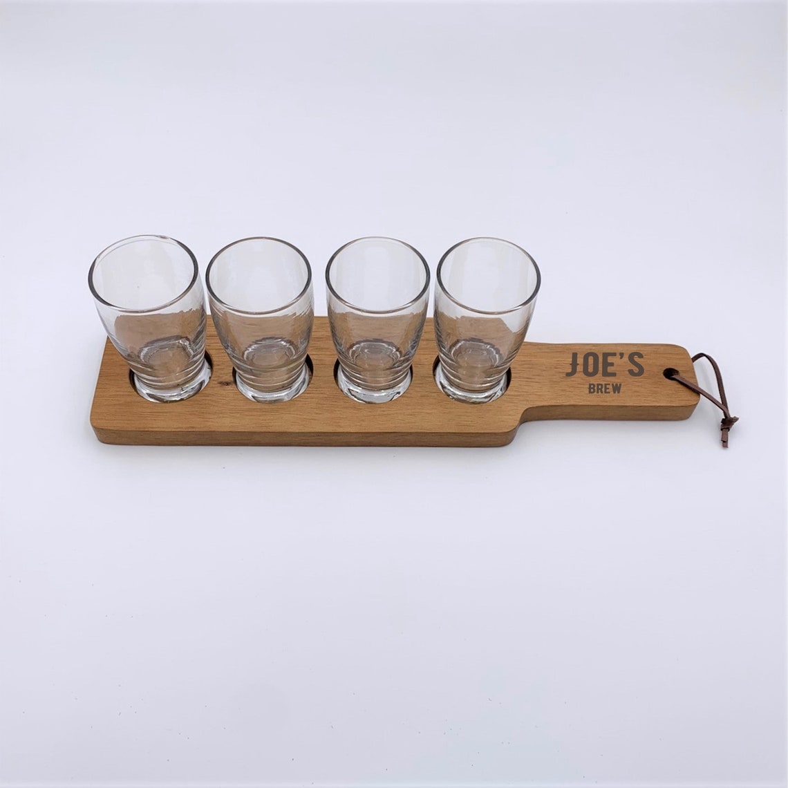 Personalized Brew Beer Flight Set Beer Paddle 4 Tasting - Etsy