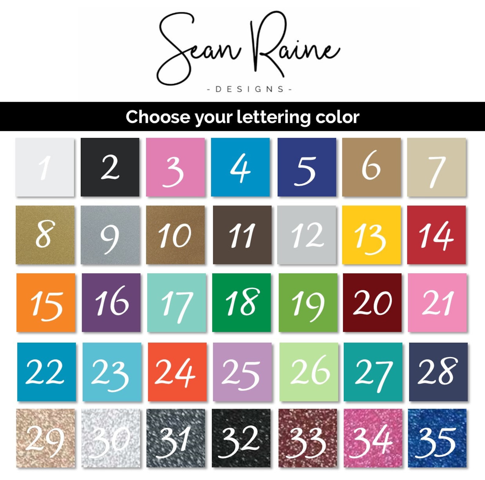 Personalized Names Decal Choose Size & Color Wedding Decal | Etsy